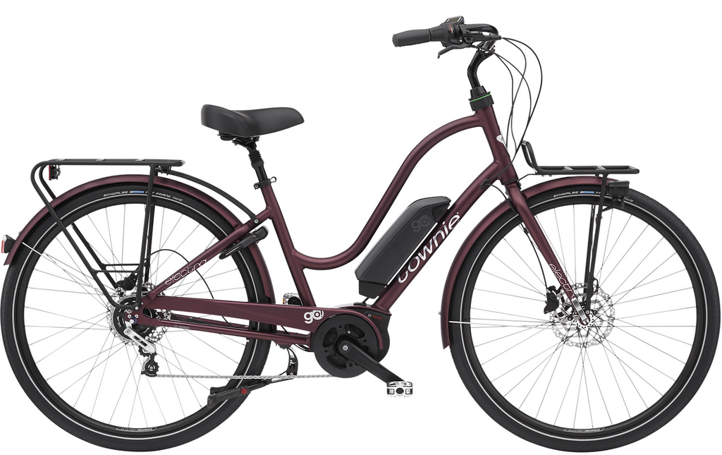 Electra Commute Go Elsykkel 5i, Bosch, ST, Matte Oxblood - Sykkelpikene AS