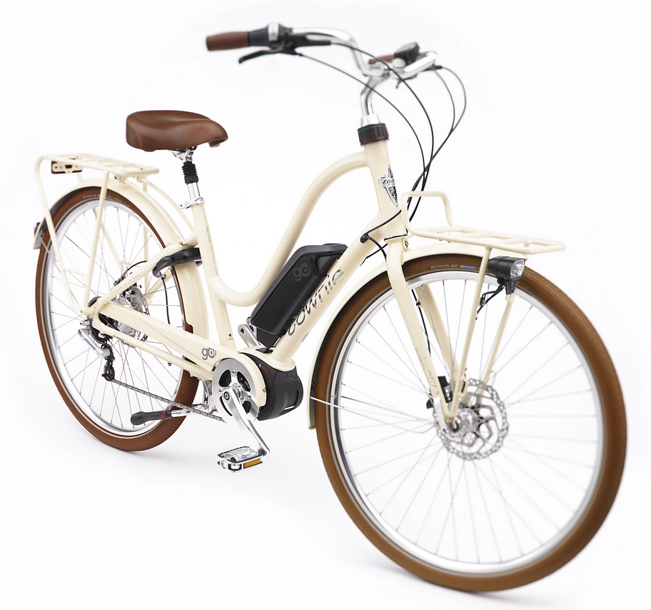 Electra Commute Go Elsykkel 5i, Bosch, ST, Cream - Sykkelpikene AS