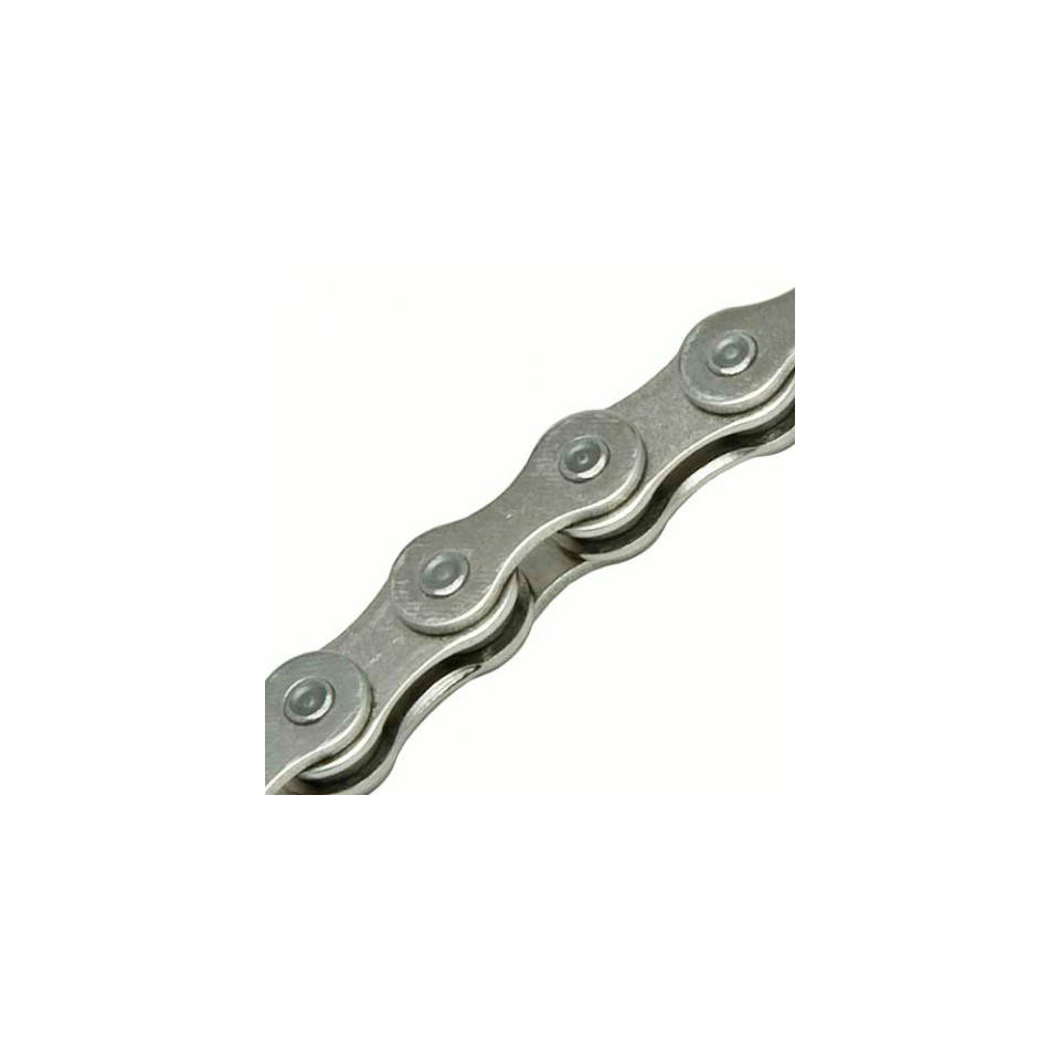 KMC Z1HX Narrow Elsykkel Kjede Sølv,1/2" x 3/32", 128 link, 8.0mm pin ...