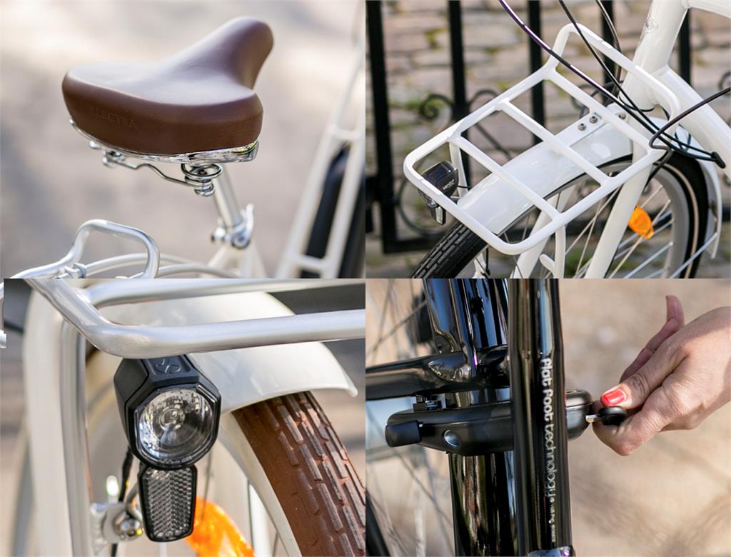 Electra Loft Go! 8i Elsykkel 2019 mod, Bosch, 8 gir, Aqua - Sykkelpikene AS