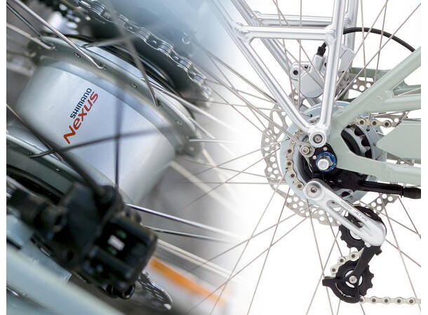 Electra Loft Go! 8i Elsykkel 2019 mod, Bosch, 8 gir, Aqua - Sykkelpikene AS