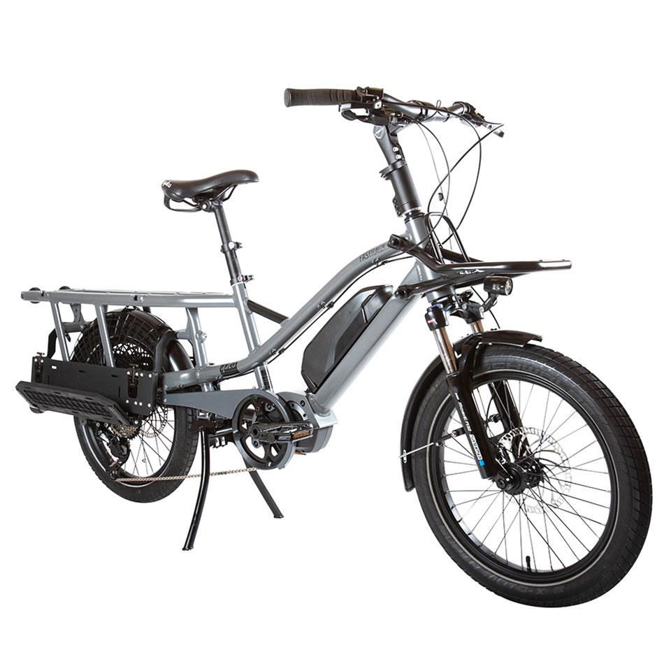 Yuba Fastrack Transportsykkel Shimano E7000 elsykkel, Grey ...